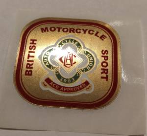 1 x BMS ACU GOLD sticker Aufkleber Etikett etichetta klistremerke ...